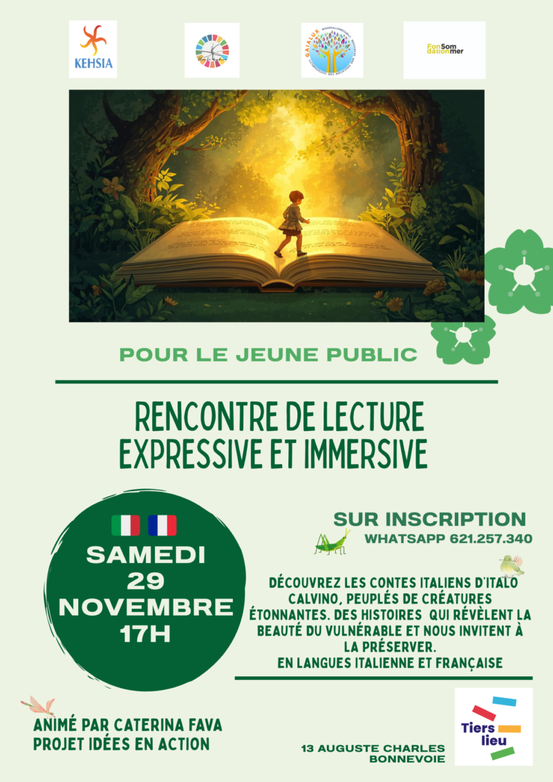 Je te raconte une histoire – rencontre de lecture expressive et ...